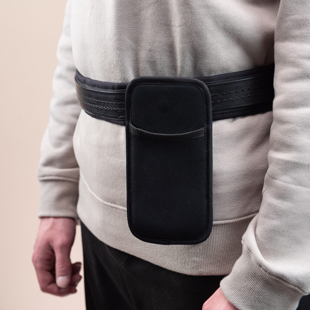 Ergonomic hands-free carrying equipment